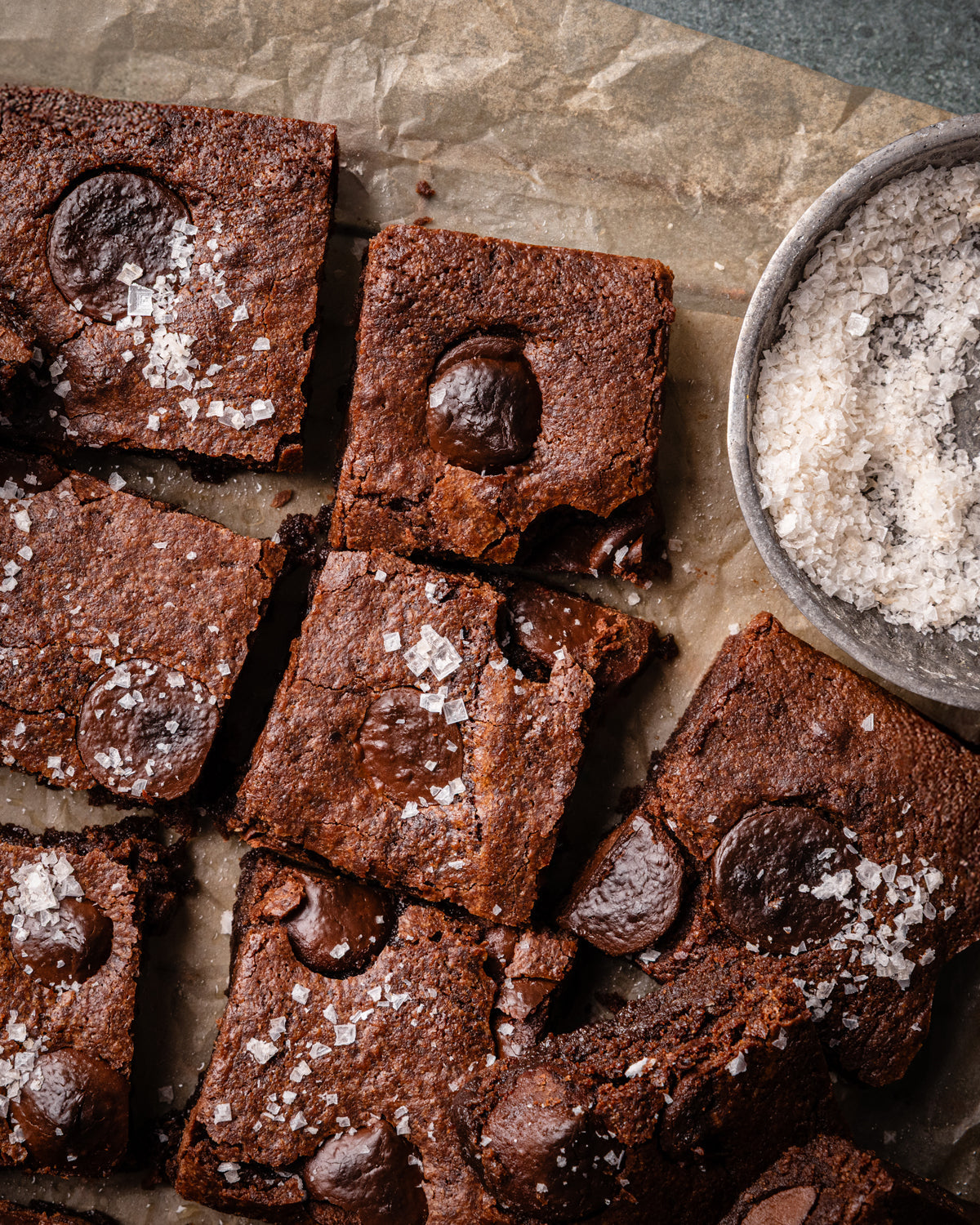 Salted Double Carob Brownies – Carob for Cooking